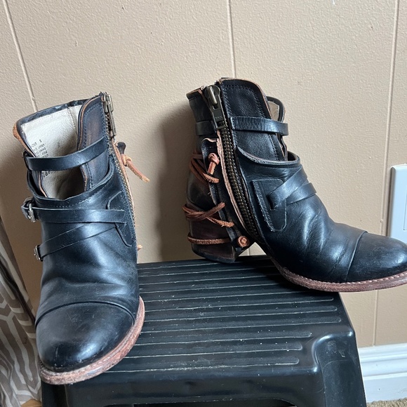 Freebird by Steven | Shoes | Crue Bootie Freebird By Steven | Poshmark